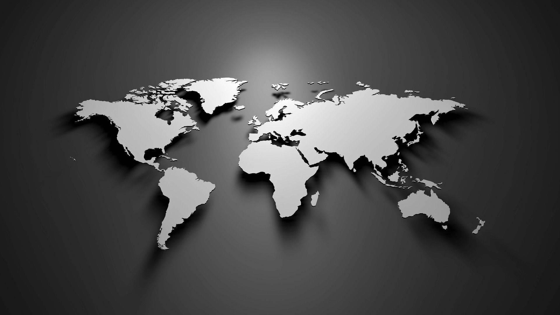 World Map Black Self Adhesive Cork World Map Black&White 60x90cm