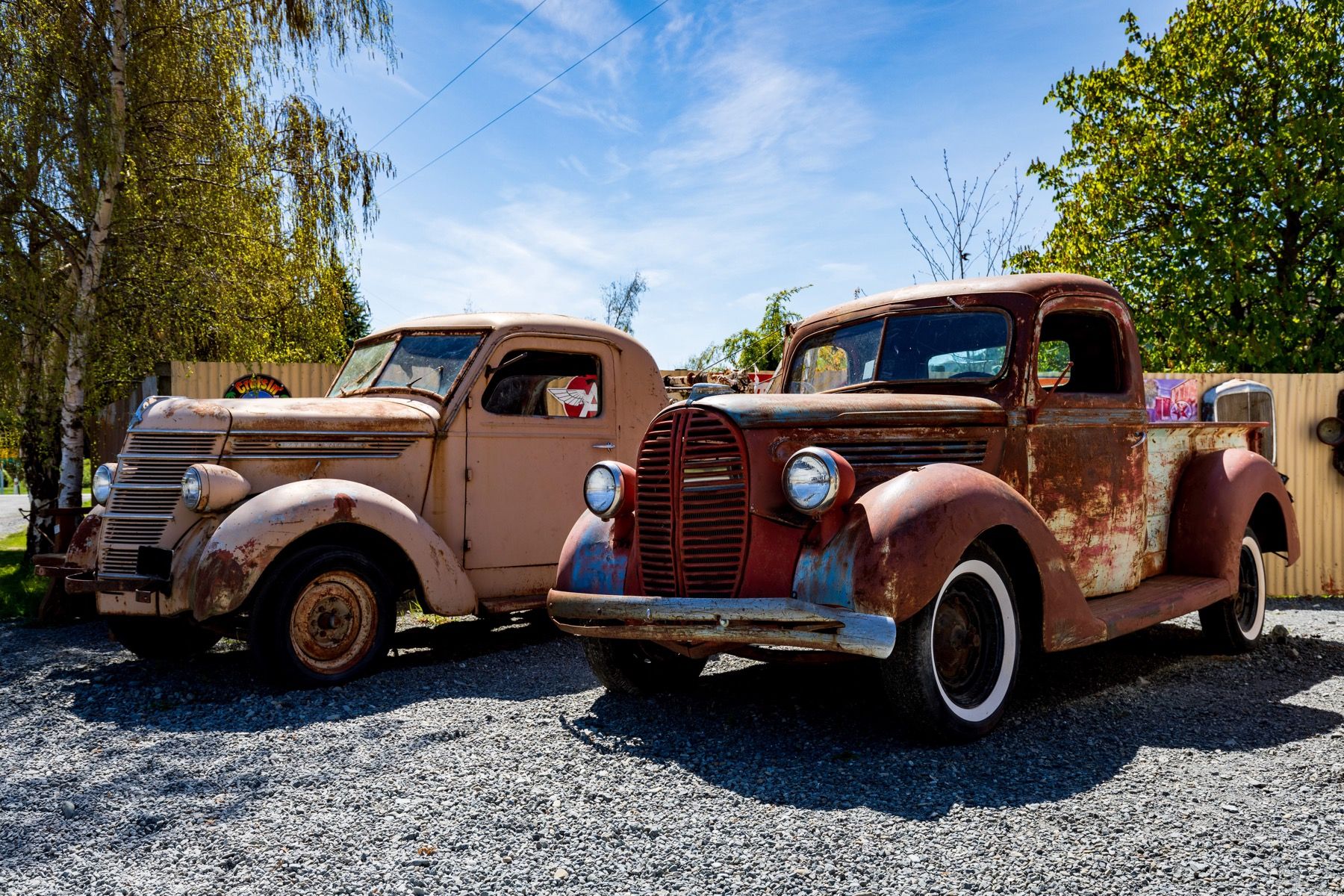 Vintage Rusty Pickup Trucks Wallpaper 7,380 Rustic Truck Stock Photos