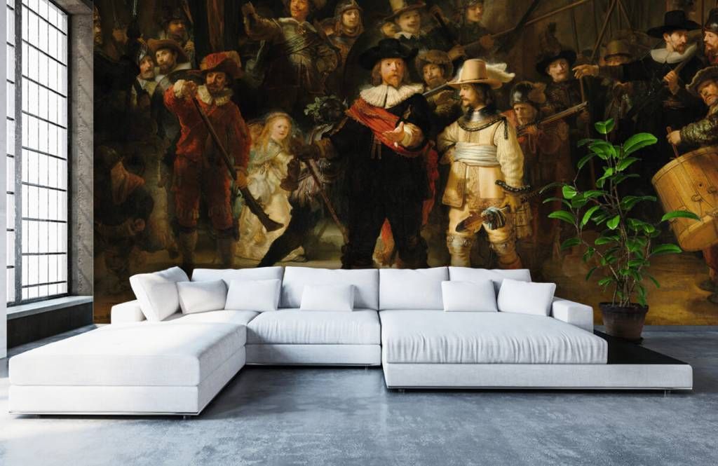 Night Watch Rembrandt Wallpaper