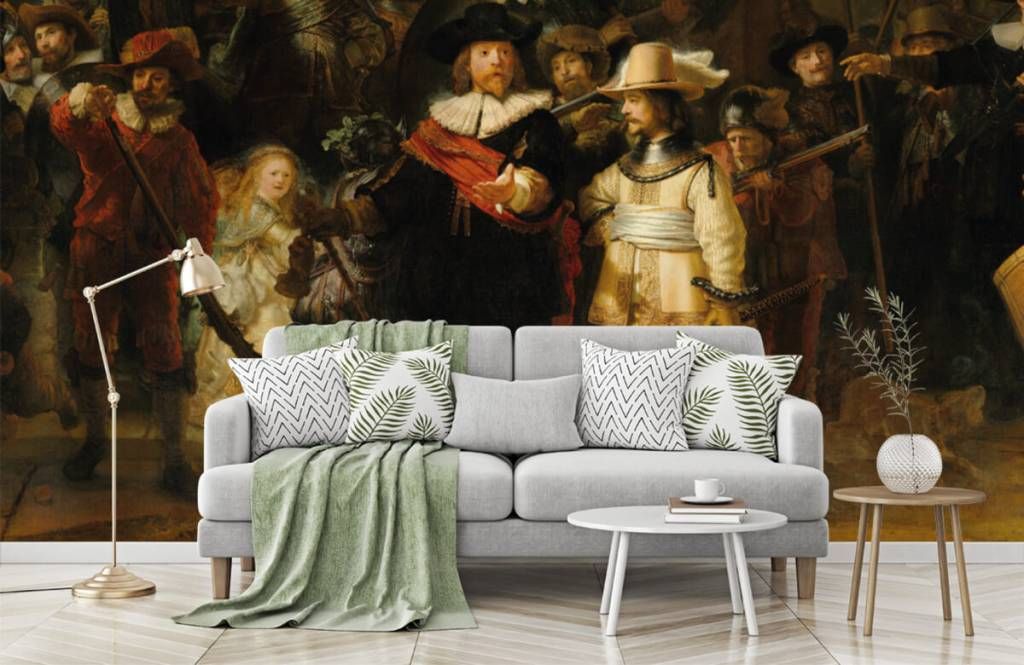 Night Watch Rembrandt Wallpaper