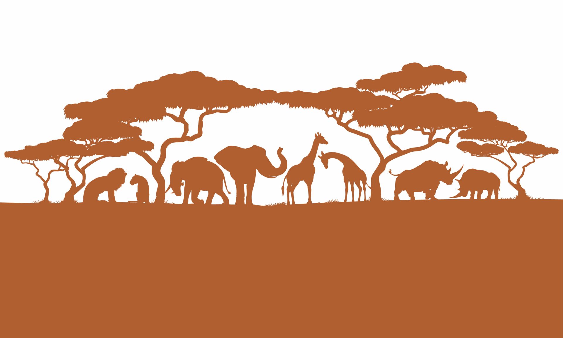 Safari Silhouette
