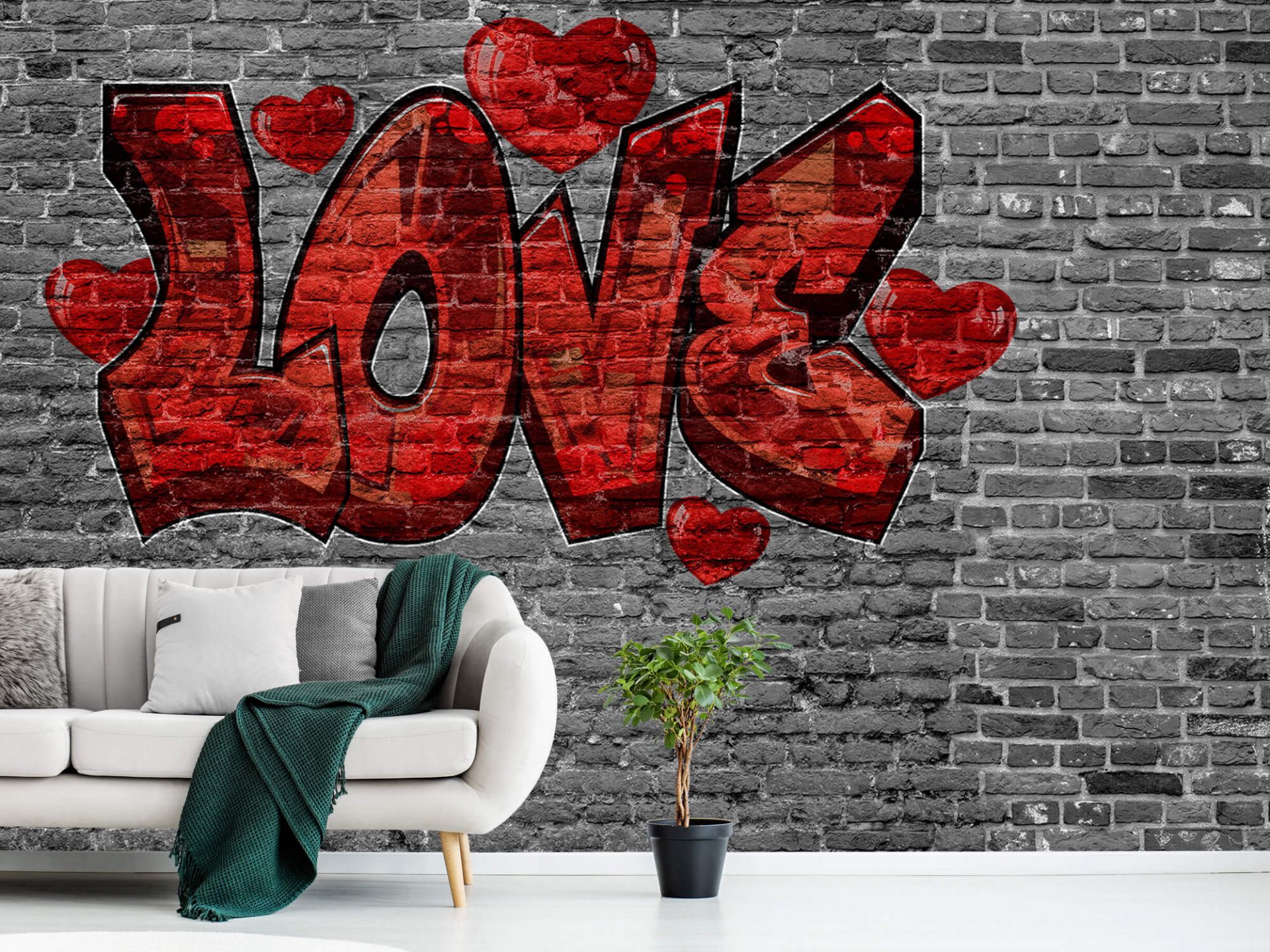 Graffiti Wallpaper Love