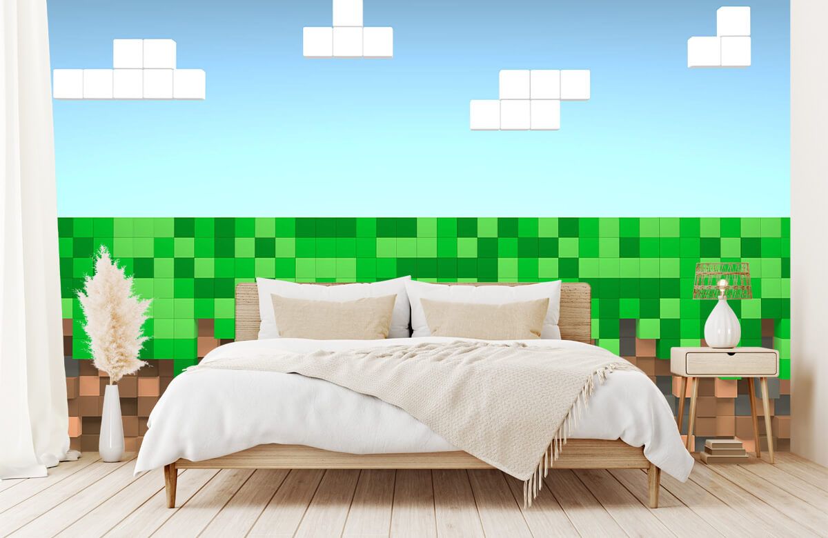 Minecraft Wallpaper For Bedroom at Lily Mueller blog