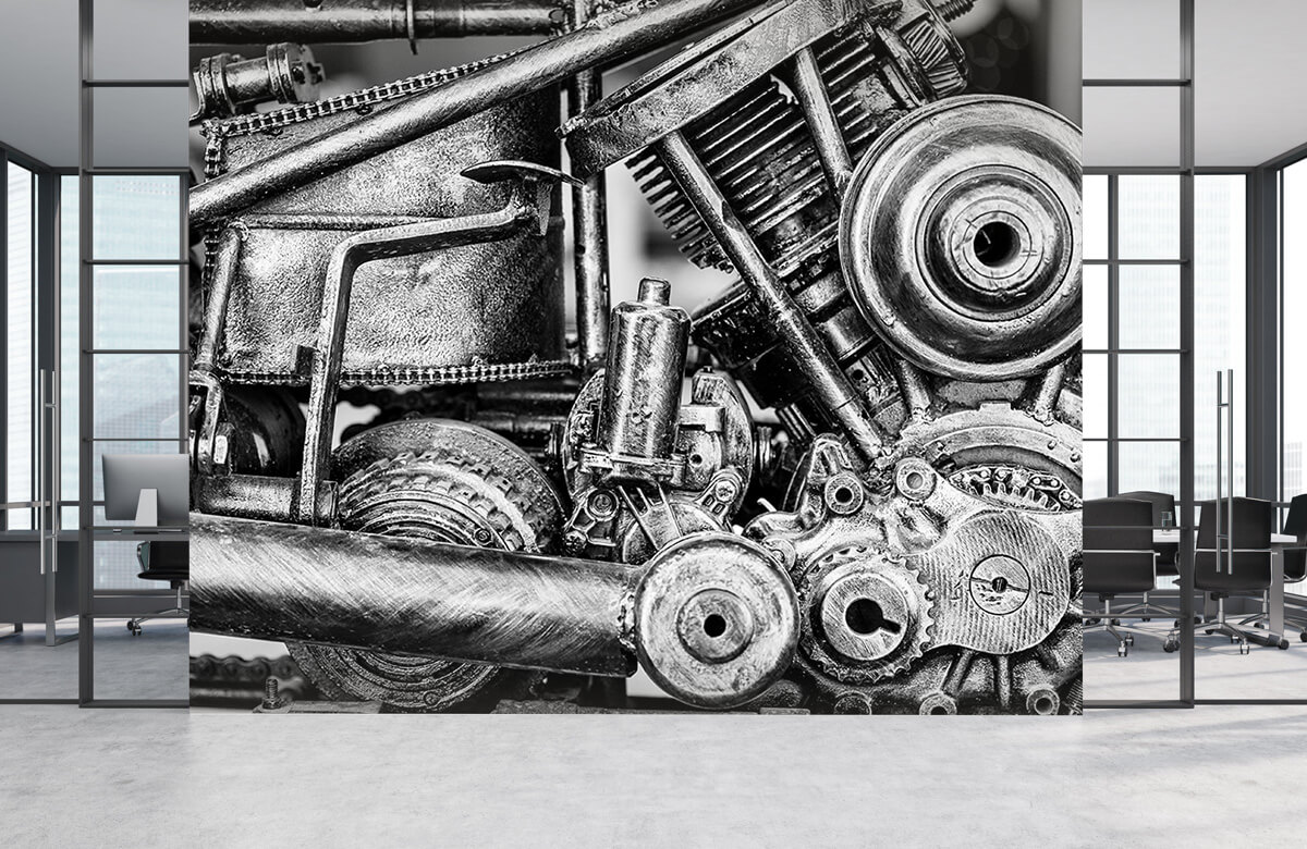 Engine block of an engine - Wallpaper