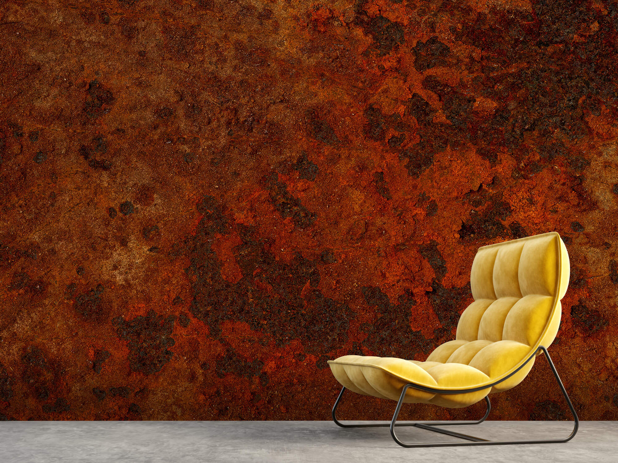 Rust coloured structure - Photo Wallpaper