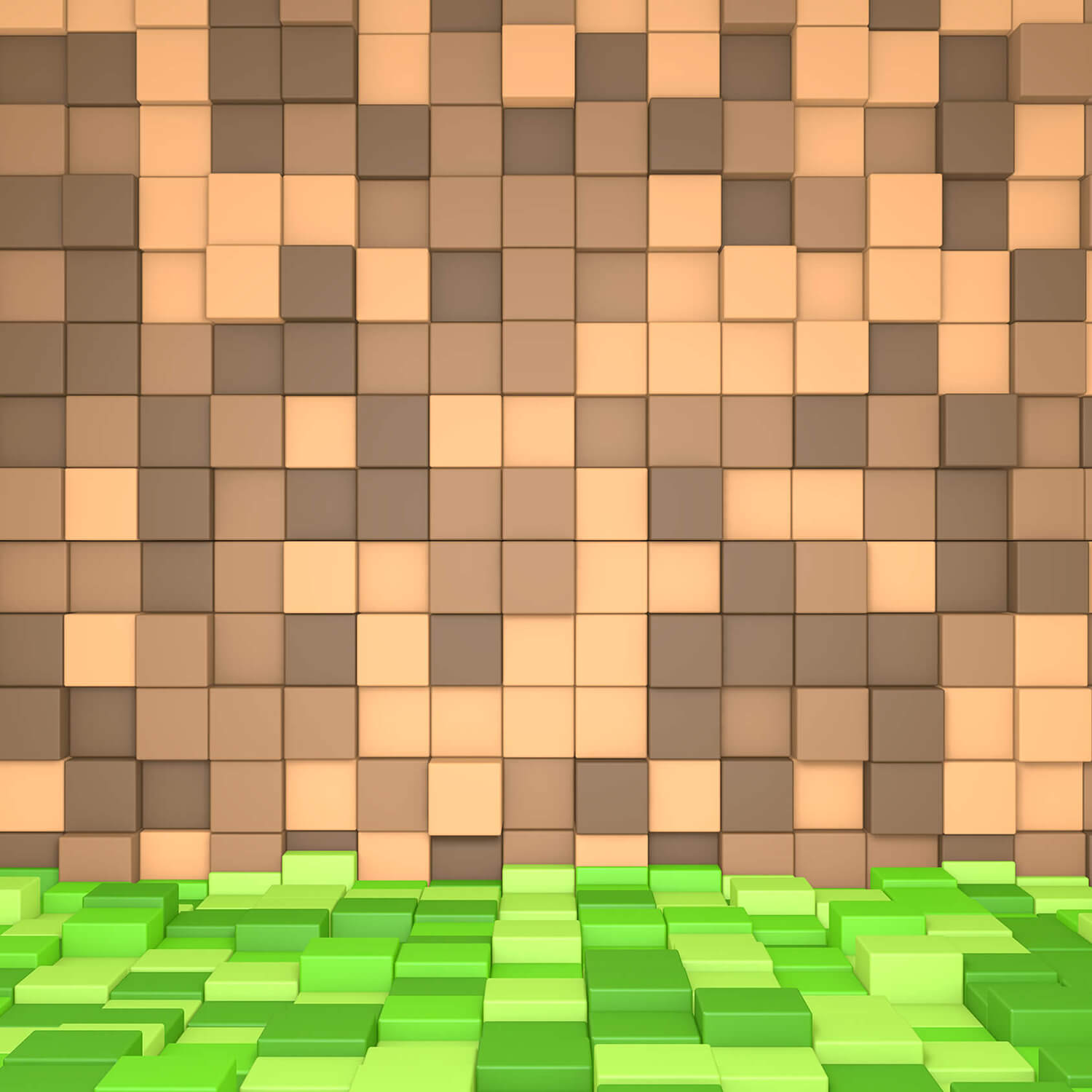 Grass Block Minecraft Quilt Block Minecraft Wallpaper